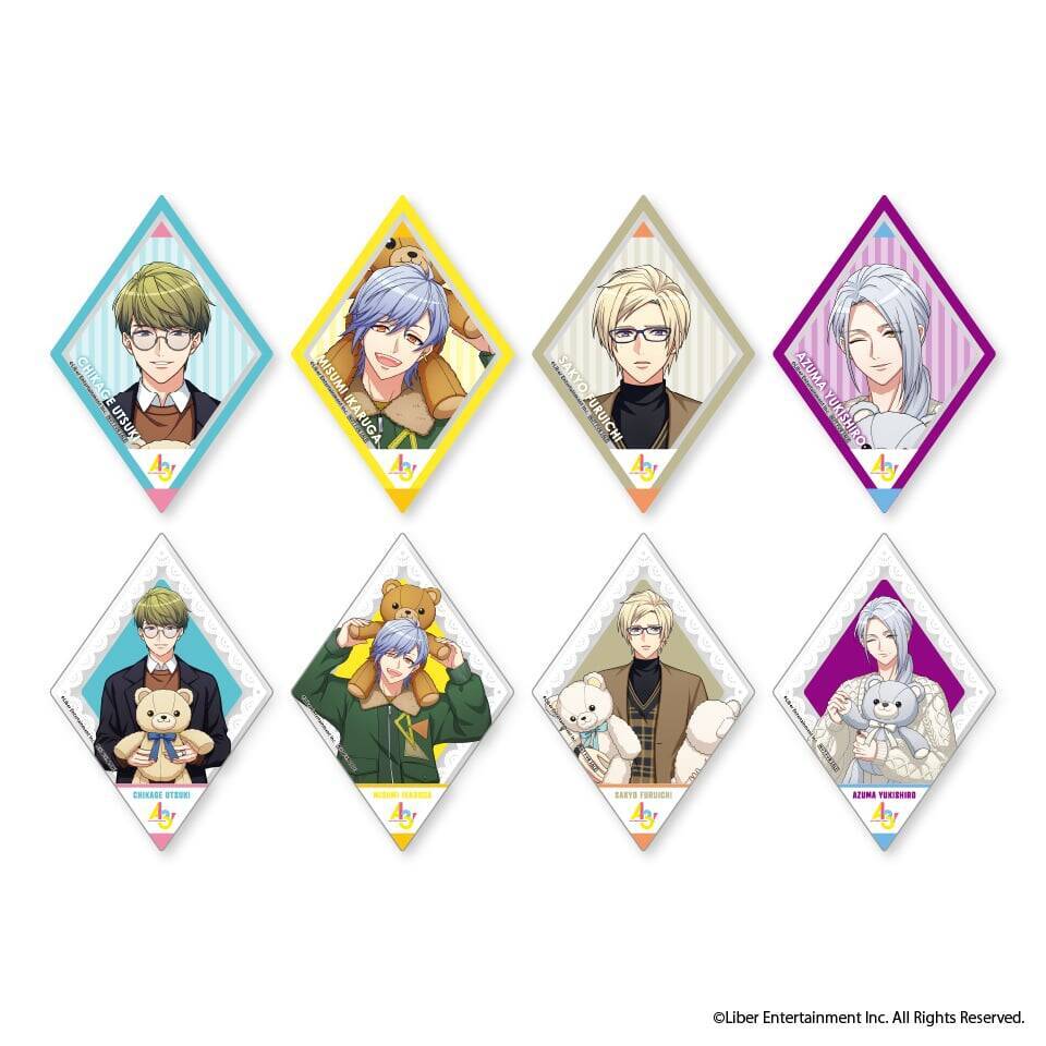 「A3!（エースリー）×GiGO」コラボキャンペーン第2弾！千景・三角・左京・東のテディベアの持ち方が可愛い (2024年10月18日) - エキサイトニュース