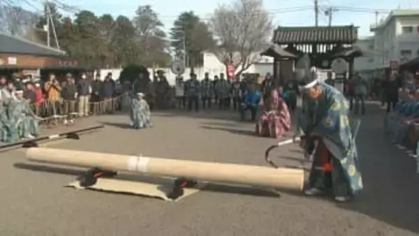 世良田東照宮 御ちょうな始め式 工事の安全願う 群馬・太田市 (2026年1月5日) - エキサイトニュース