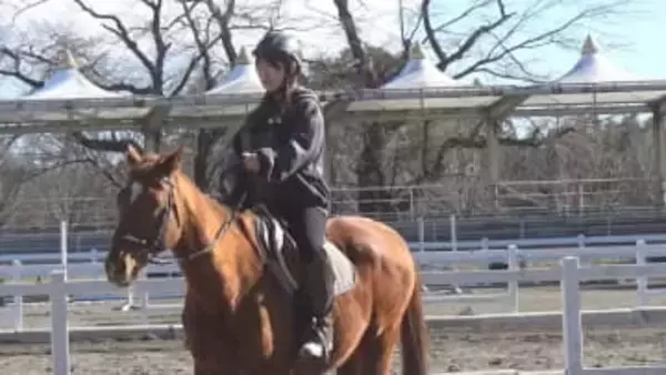 ことしは午年 乗馬施設で“初乗り”楽しむ 群馬・前橋市 (2026年1月4日) - エキサイトニュース