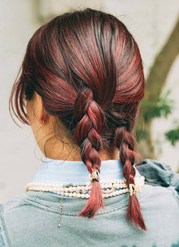 チェック×タイダイ染めで秋を満喫！ おしゃれ親子のリンクコーデ | HugMug｜ウーマンエキサイト